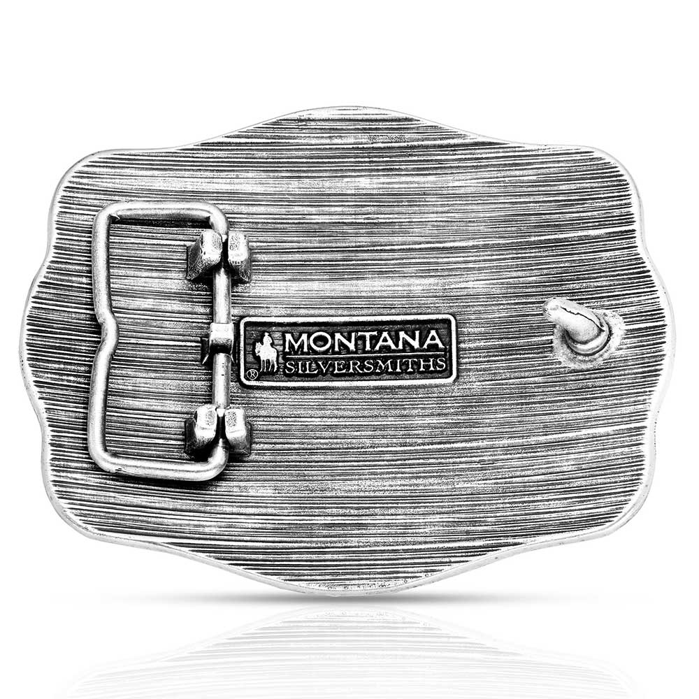 The Roundup Team Roper Buckle | Montana Silversmiths