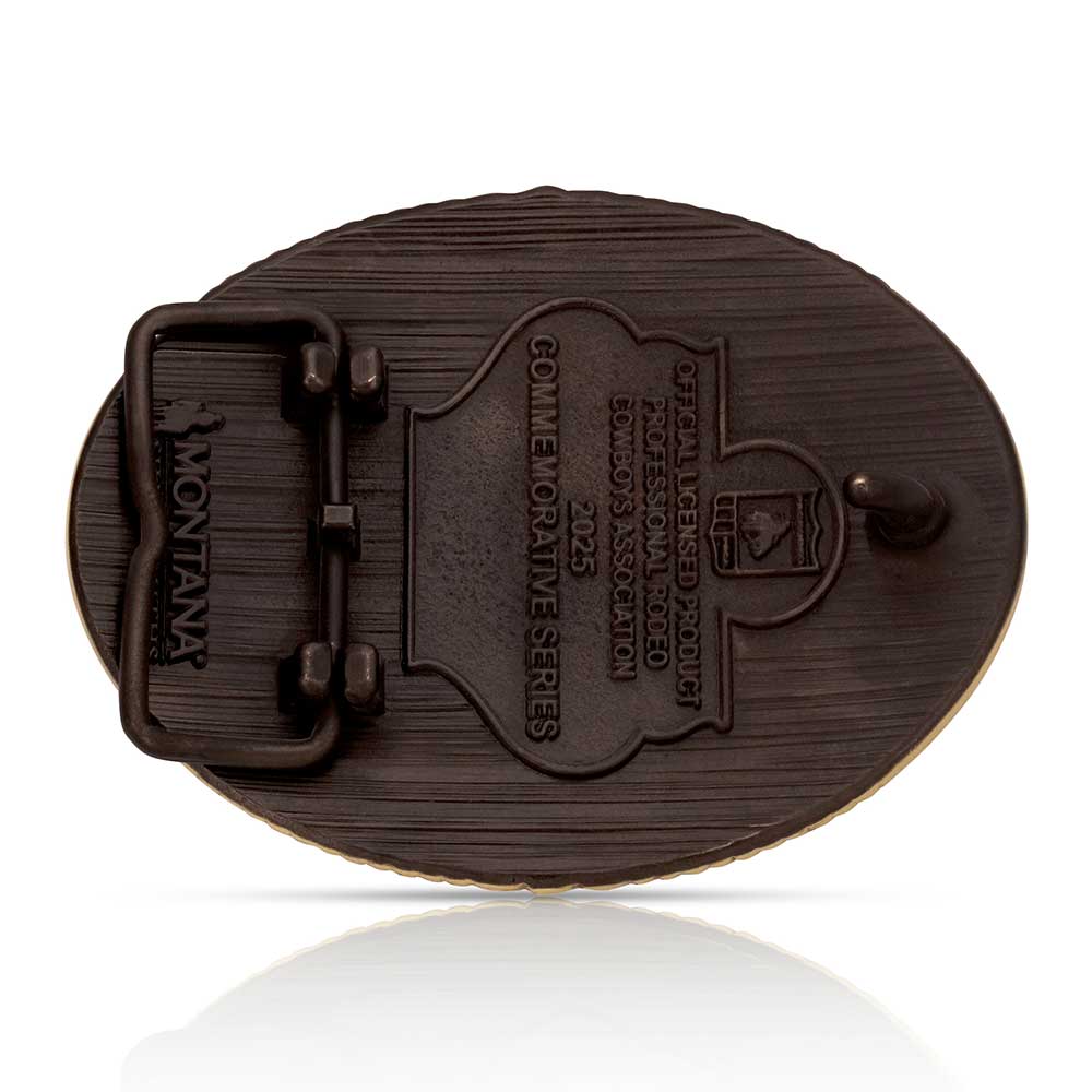 2025 National Finals Rodeo Oval Buckle | Montana Silversmiths